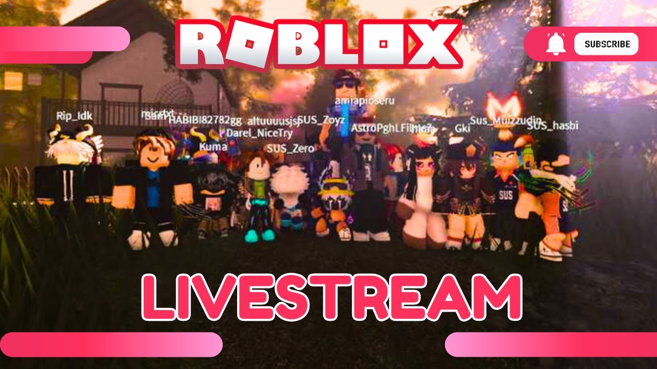 🔴LIVE - Malam Minggu Ni Roblox Aja Lah - Roblox Indonesia #roblox # ...