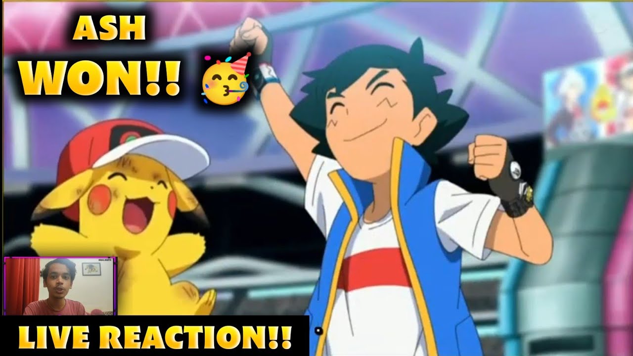 Ash Won!! Ash Vs Steven Live Reaction!! Pokemon Journeys ! Let's GO ...
