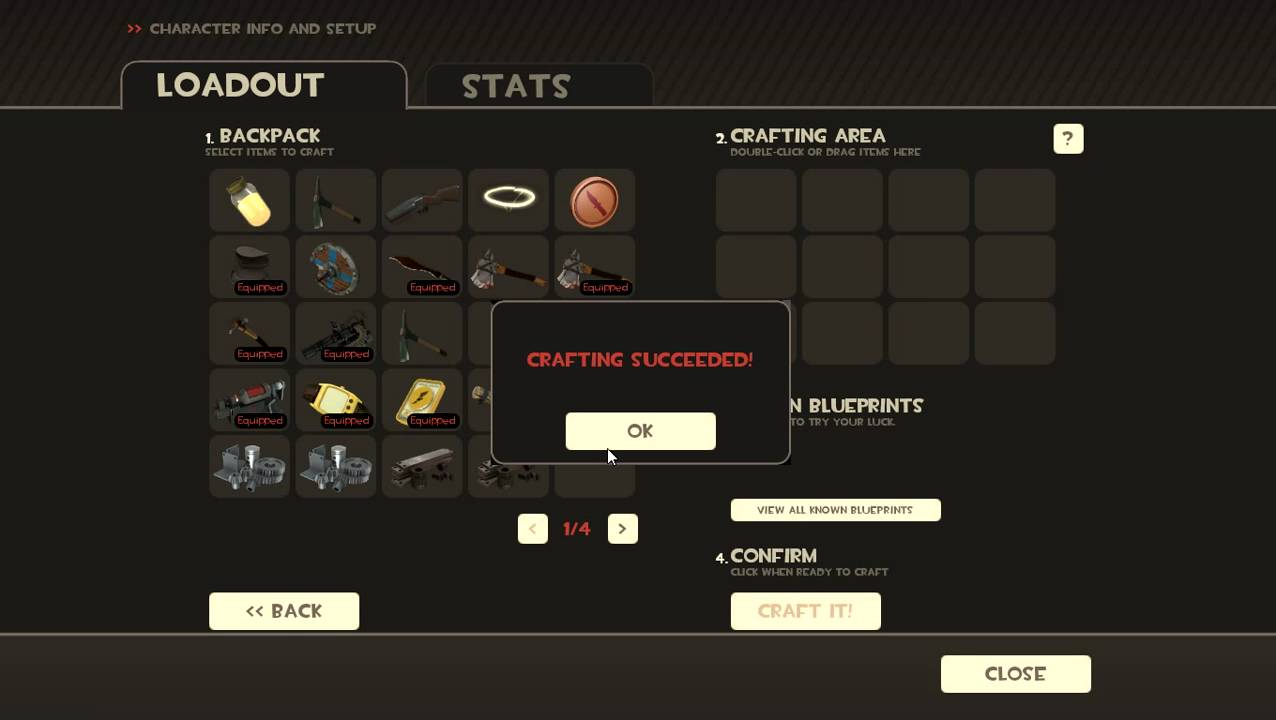 Team Fortress 2- how to craft hats - YouTube