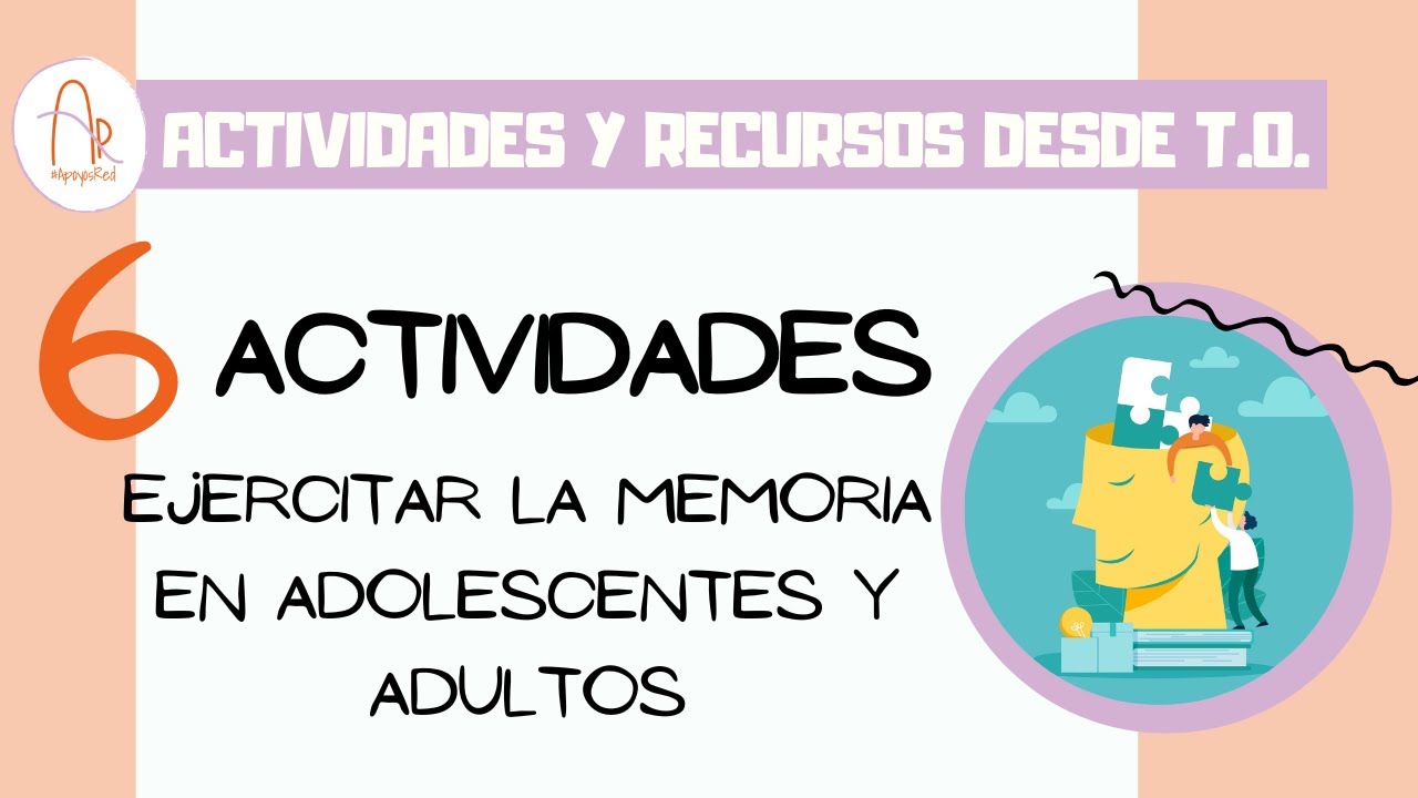 Actividades Para Estimular La Memoria Con Y Sin Material Youtube