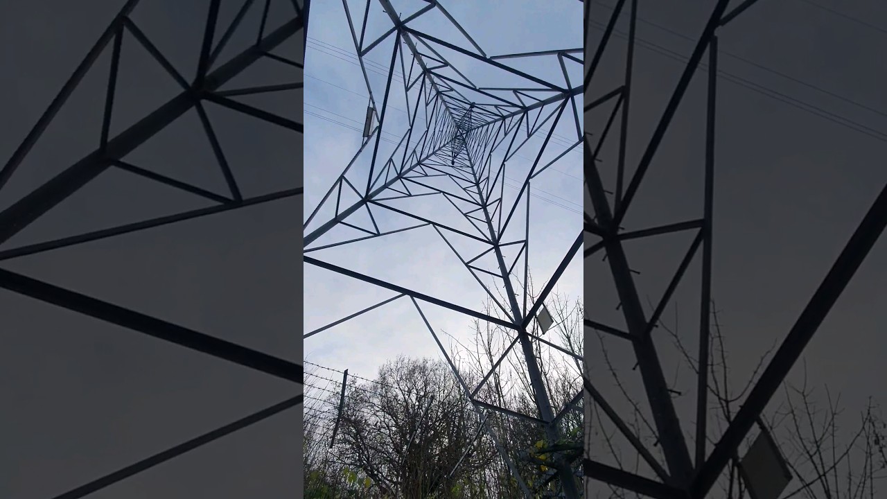 Lattice Steel Pylon: UK - YouTube
