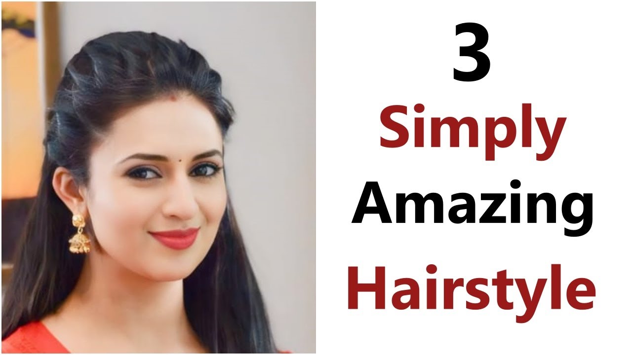 3 Simply Amazing Hairstyle - New hairstyle | beautiful hairstyle ...