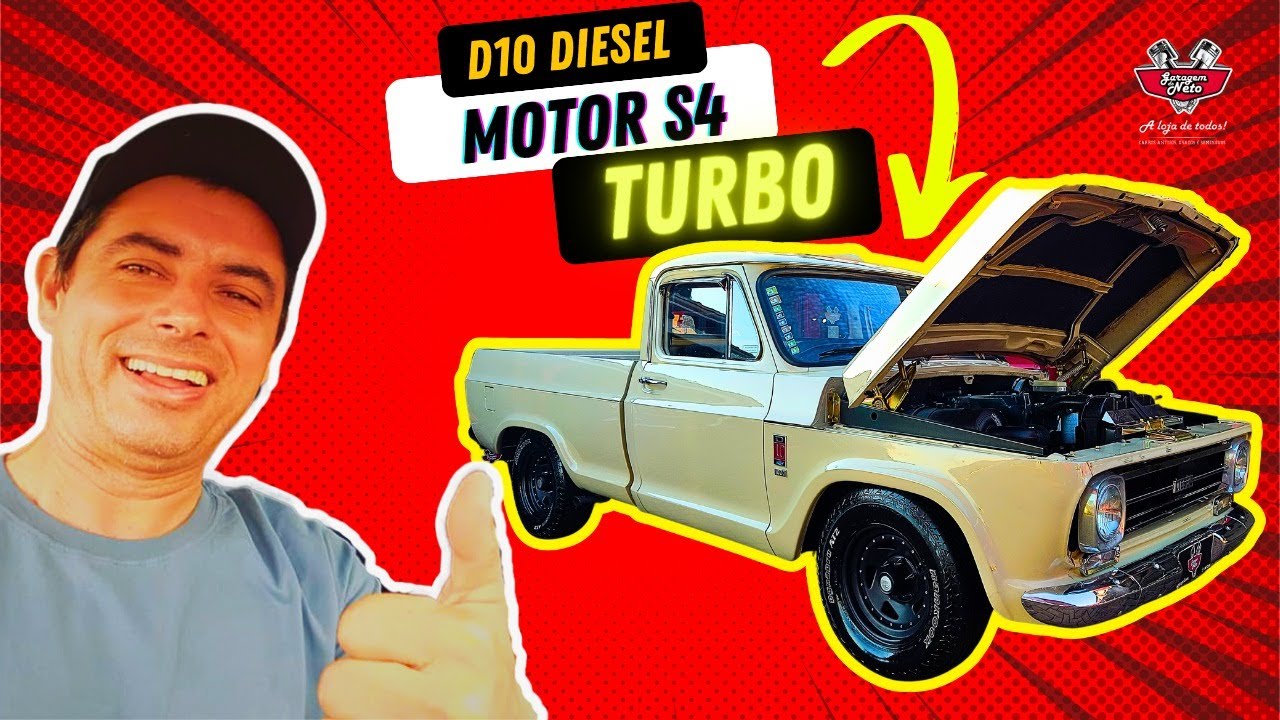 Chevrolet D10 S4 Turbo diesel à venda na @garagemdoneto4131 - YouTube