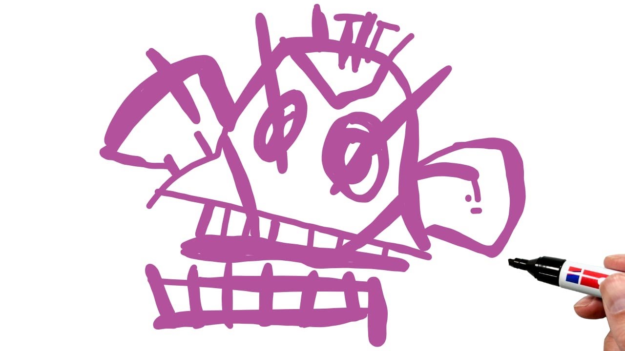 How to Draw Jinx' Monkey Spray (Arcane) - YouTube