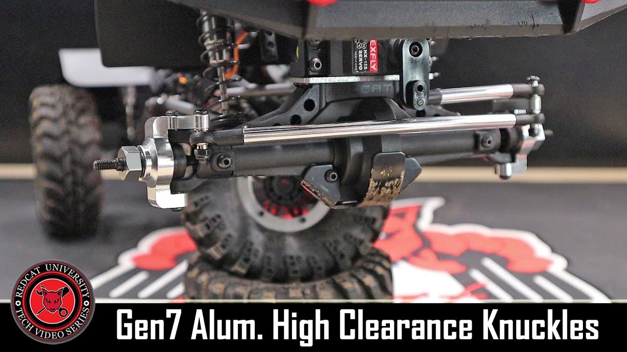Redcat University - How To - Redcat Racing Gen7 High Clearance Aluminum ...