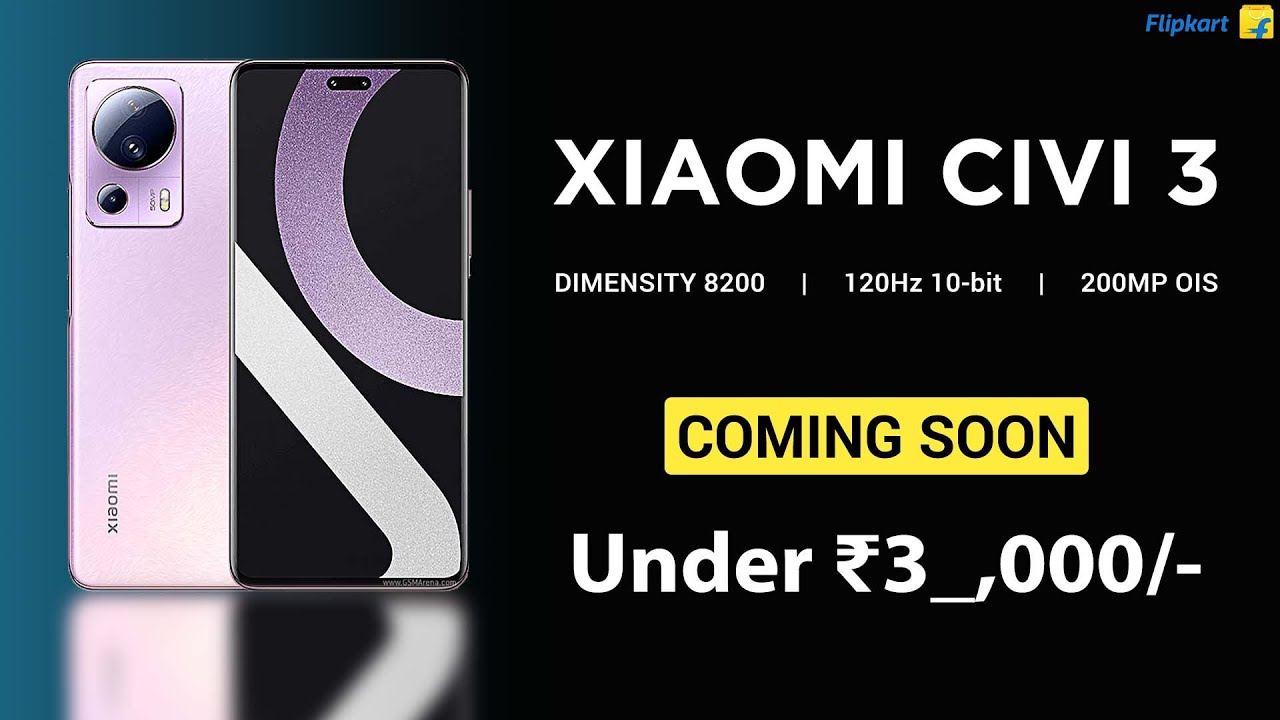 🔥 Xiaomi CIVI 3 With 200MP Camera | ⚡ Xiaomi CIVI 3 Specs, Price ...