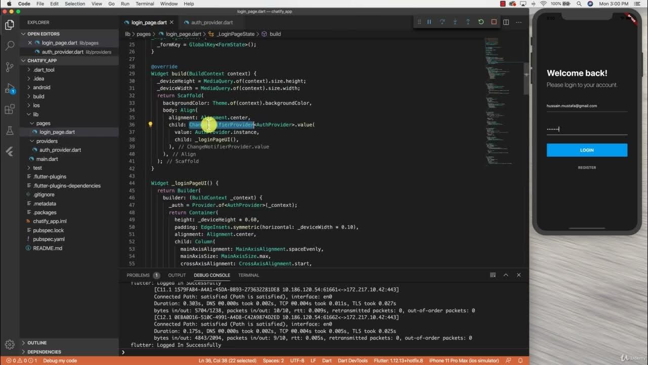 12 Authentication Login Logic Part 3 - YouTube