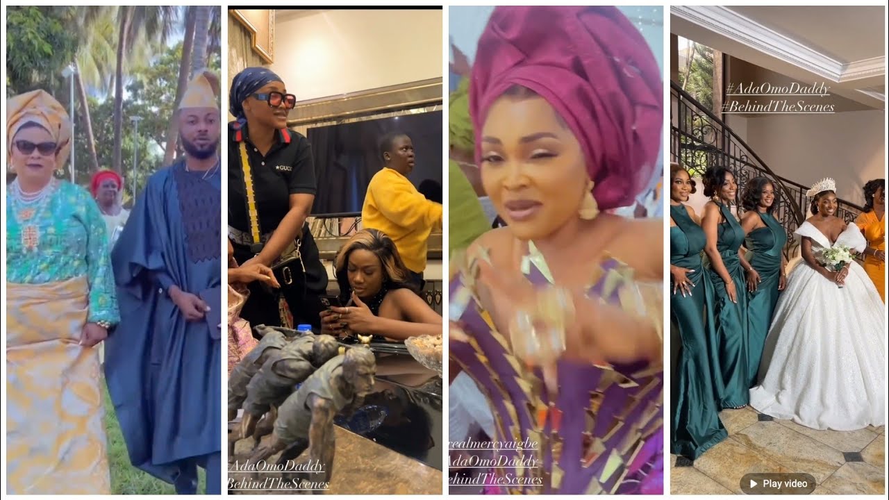 BEHIND THE SCENES: ADA OMO DADDY with Sola Shobowale,Mercy Aigbe ...