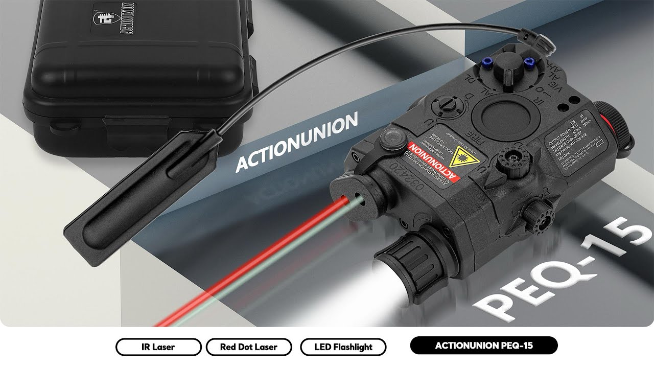 Unboxing ACTIONUNION PEQ-15 #airsoft #unboxing #shorts #rifle # ...