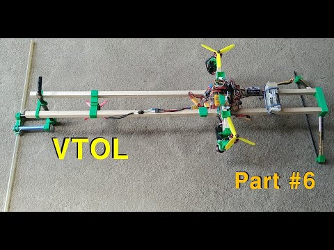VTOL RC Plane DIY Part6 (Roll Control) - YouTube