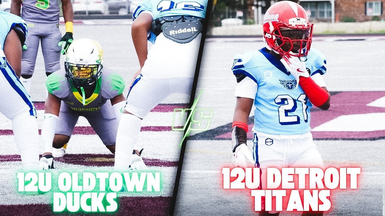 THESE 12U TEAMS WENT TO WAR‼️ Detroit Titans vs. Oldtown Ducks - YouTube
