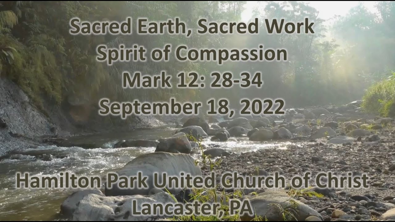 "Spirit of Compassion" (Mark 12: 28-34) - YouTube