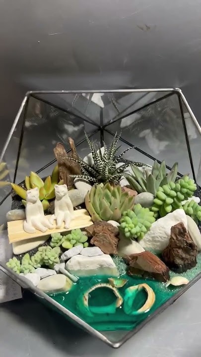 Прекрасные флорариумы 🍀 florarium-flo.ru - YouTube