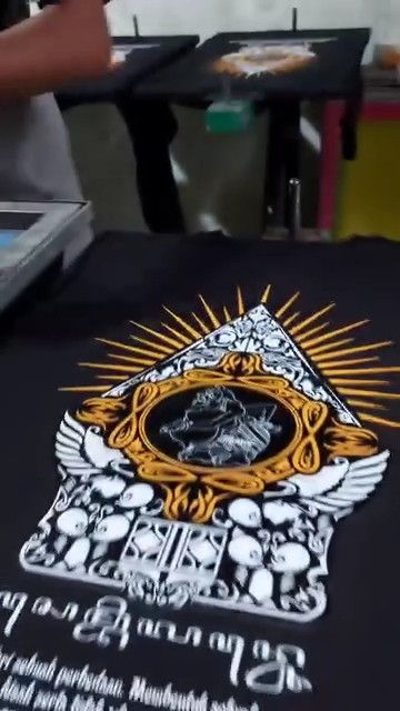 sablon plastisol semar #plastisol #sablon #printing #screenprinting # ...