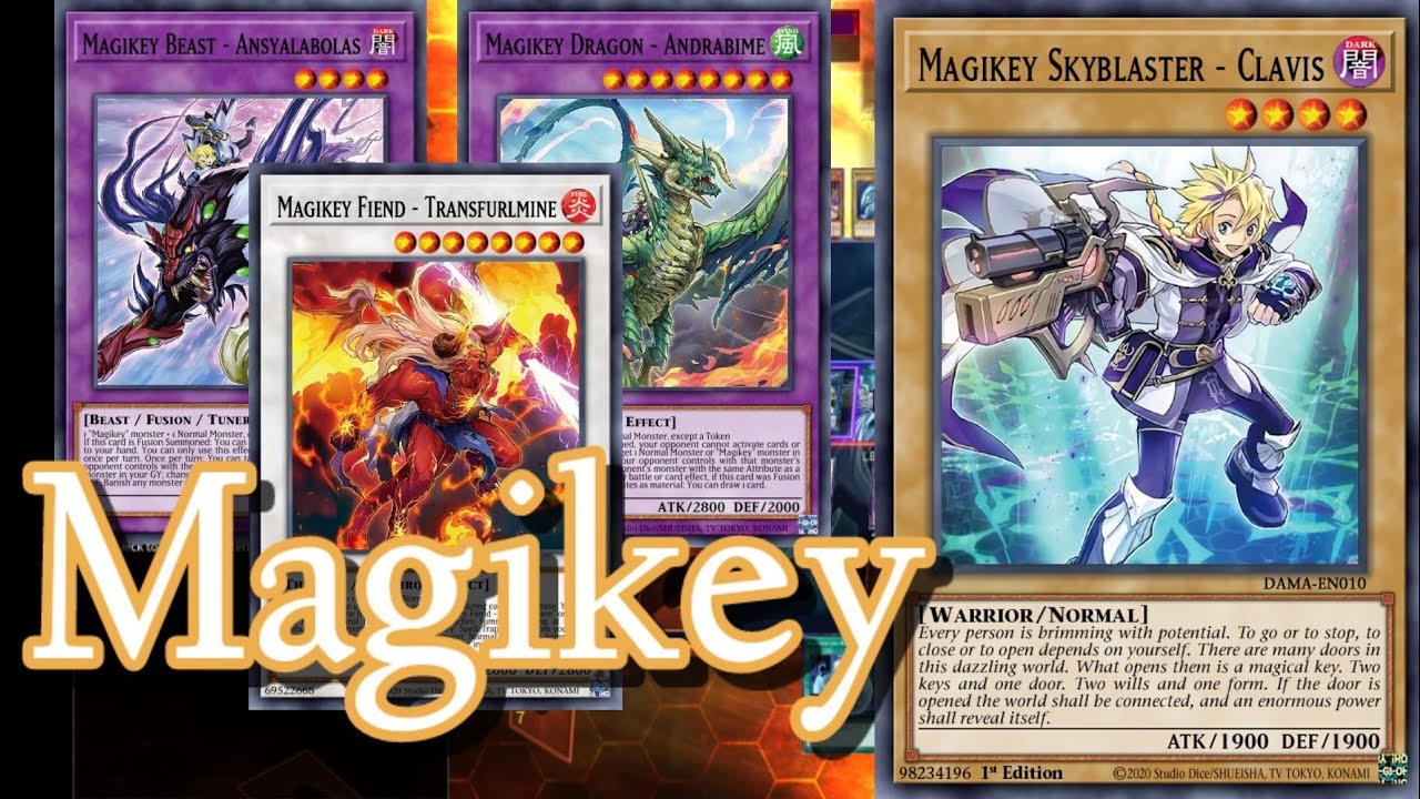 YGOPRO - Magikey | Testing Deck & New Support - YouTube
