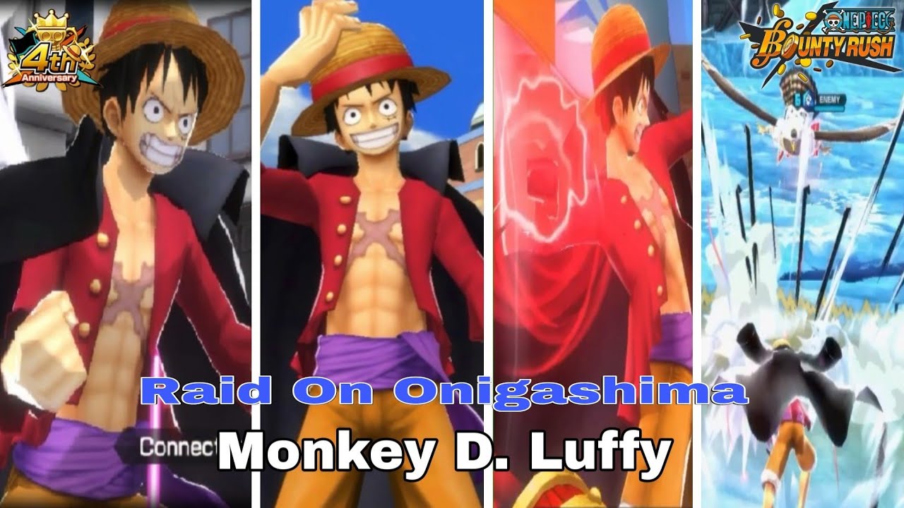 One Piece Bounty Rush- Raid On Onigashima Monkey D. Luffy | Onigashima ...