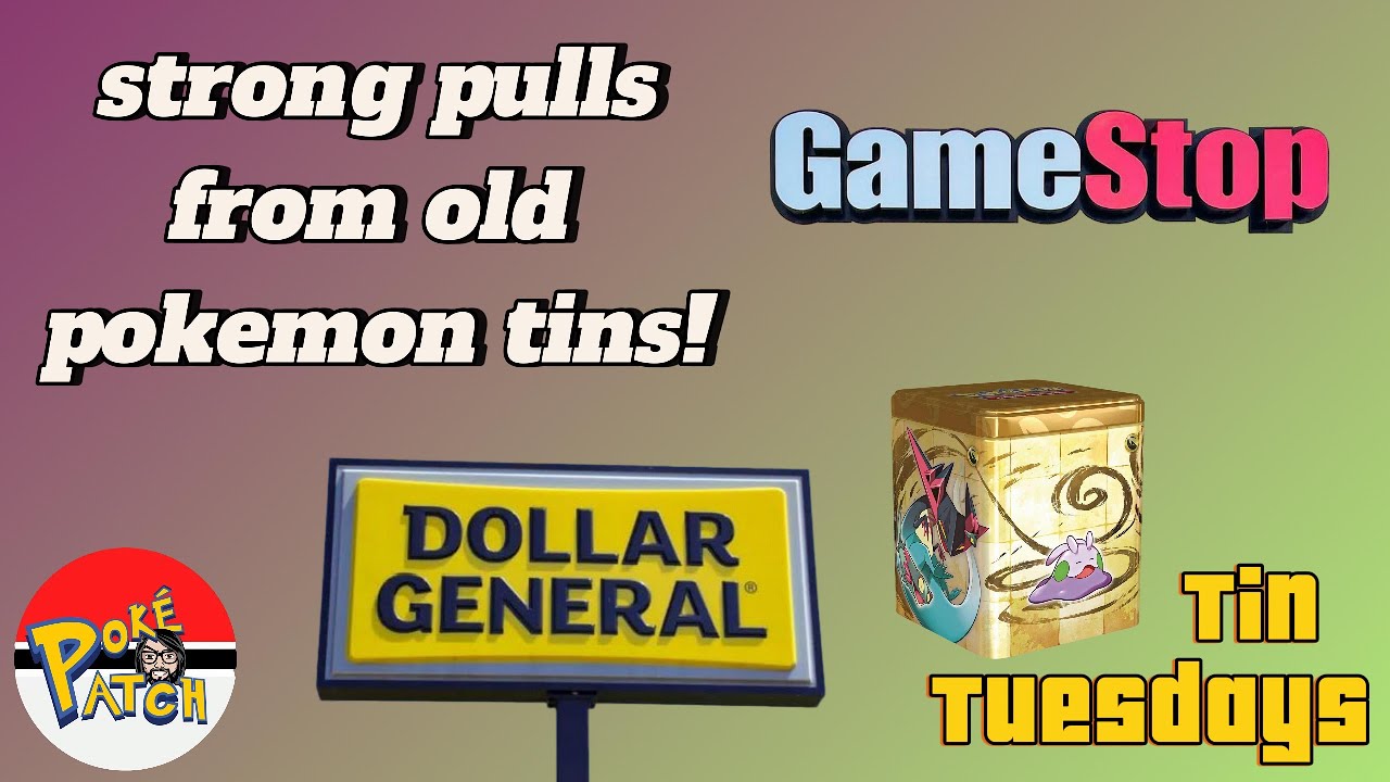 Older Pokemon Tins are KEEPING US ALIVE!!! | Tin Tuesday - YouTube