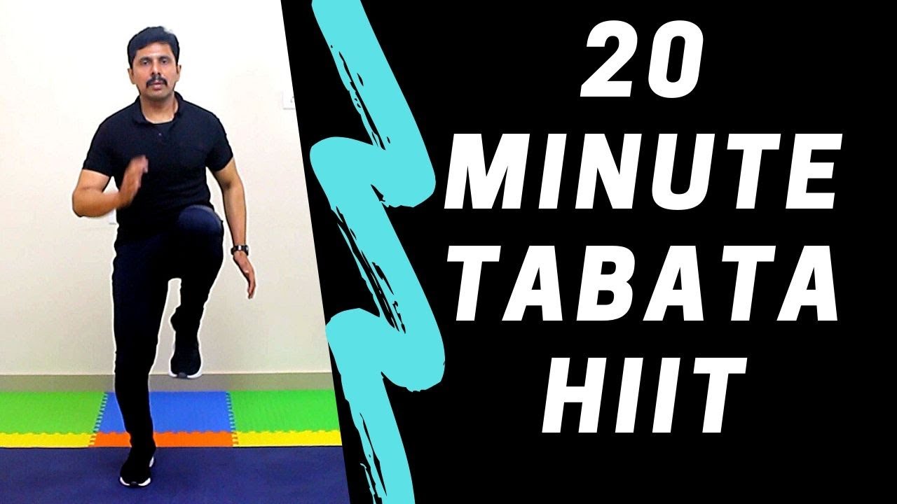 20 Minute TABATA HIIT workout at home | High Intensity Interval ...