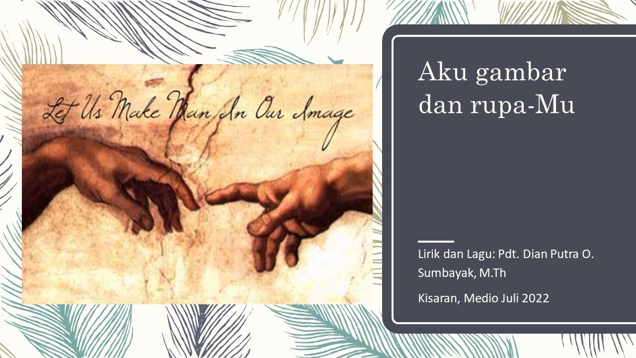 Lagu Rohani: Aku gambar dan rupa-Mu (gambar dan rupa Allah) #imagodei ...
