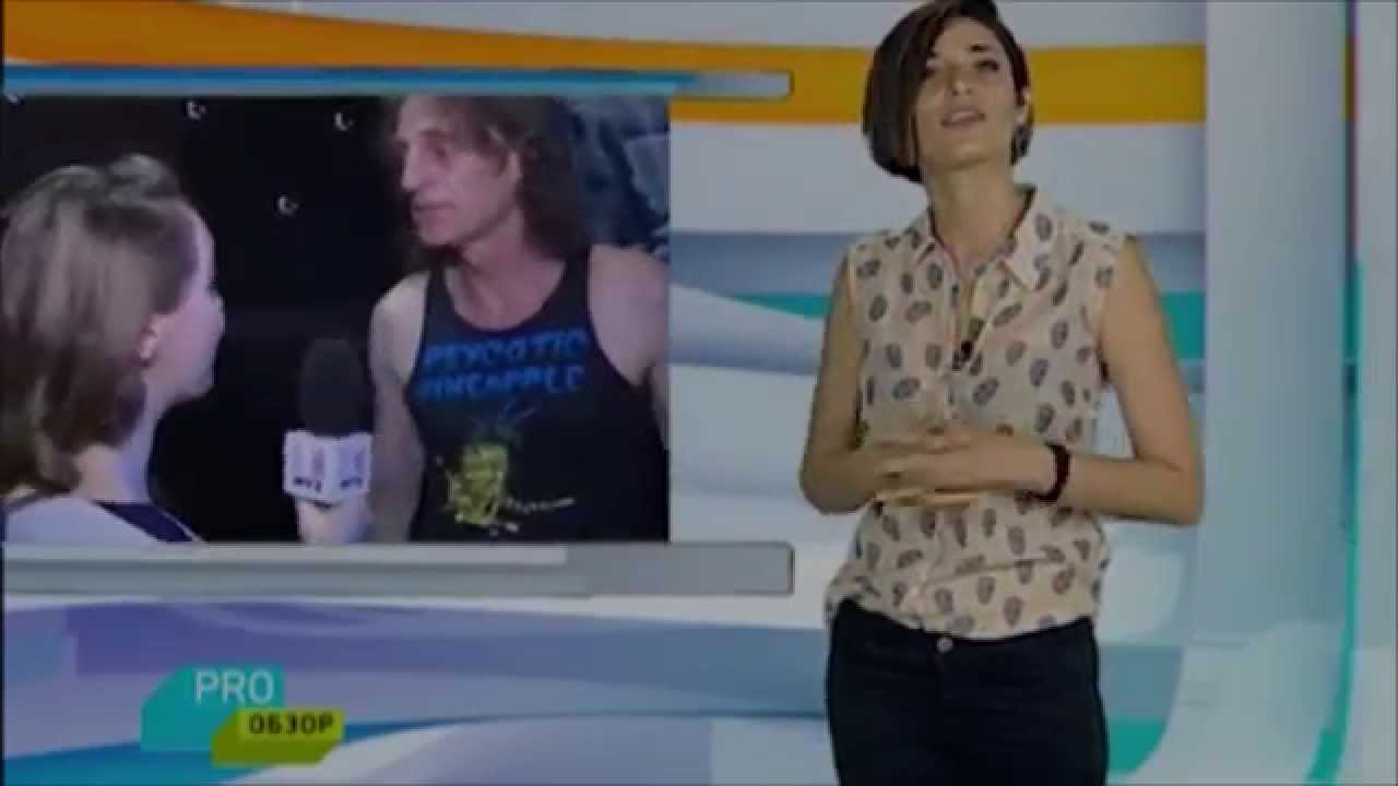 Alex Carlin on Russian National TV at Arena Moscow Tattoo Fest - YouTube