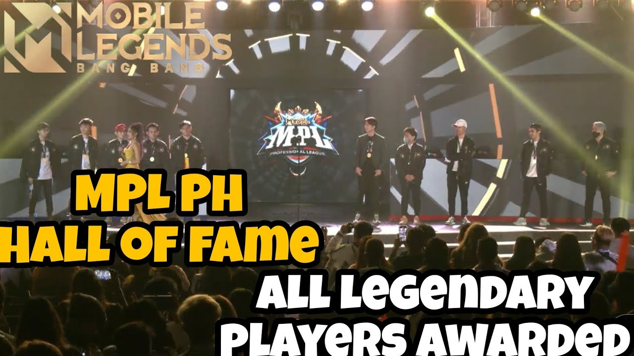 All legendary players of MLBB meet in stage | Hall of Fame in MPL PH ...