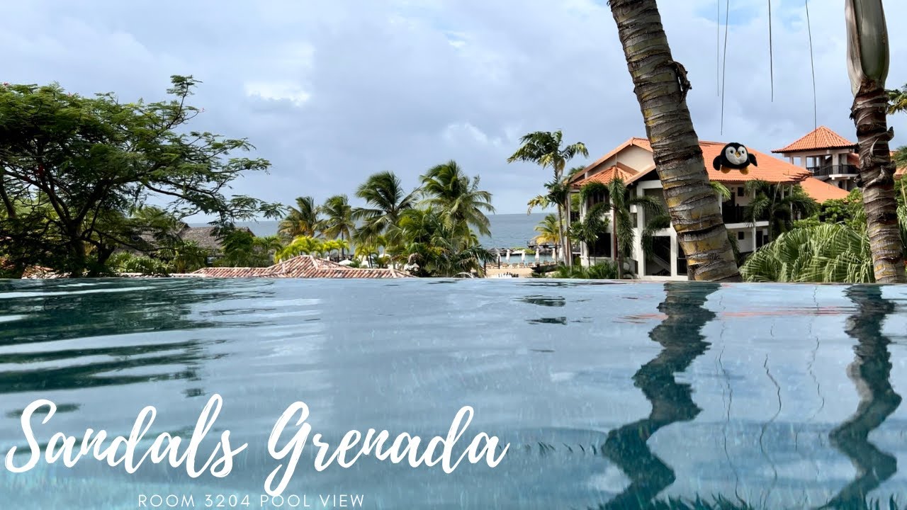 Sandals Grenada Swim-Up Room - Pool View! - YouTube