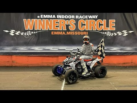 Pro Quad/Atv Feature Race 1/6/24 Emma indoor Raceway #shortvideo - YouTube
