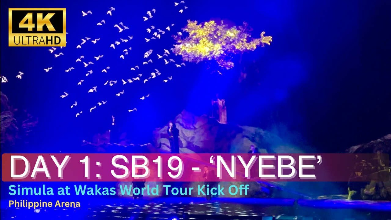 [FANCAM] DAY 1: SB19 - 'Nyebe' Performance at SAW World Tour Kick Off ...