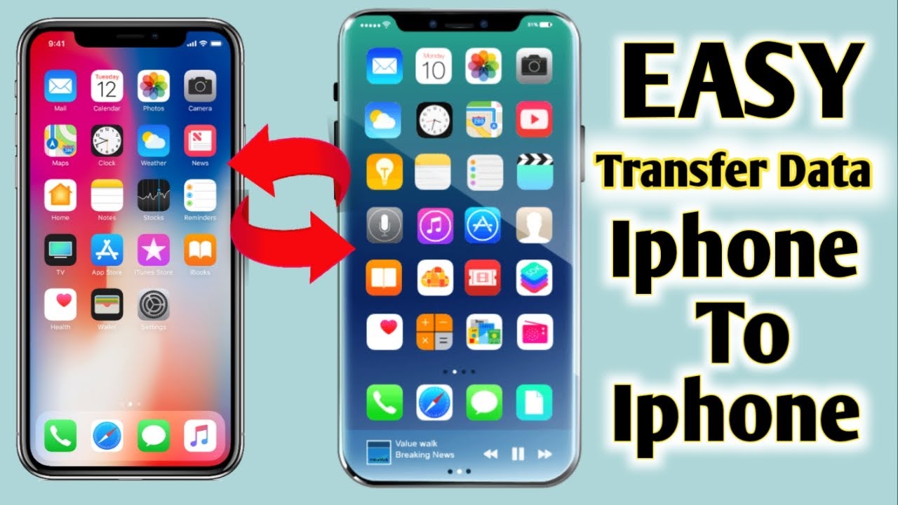 How to Transfer All Data from an Old iPhone to a New iPhone - YouTube