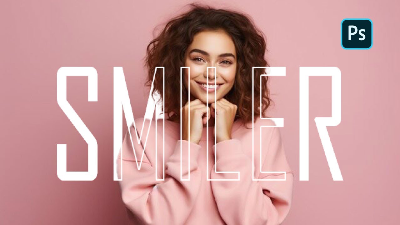 How to make Transparent Text Effect in photoshop | Text Effect ...