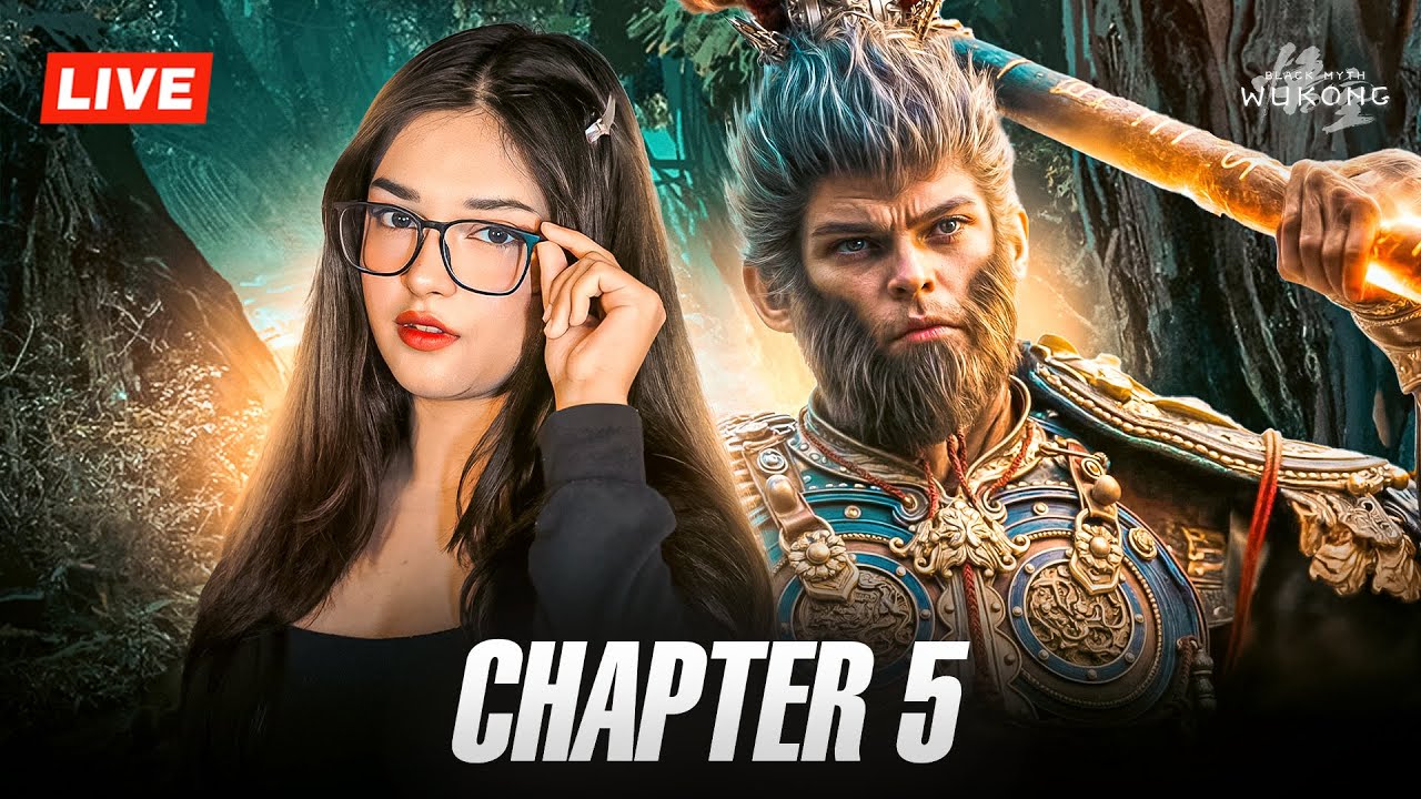 🔴 CHAPTER 5 - BLACK MYTH: WUKONG LIVE WALKTHROUGH 2K 60FPS - YouTube