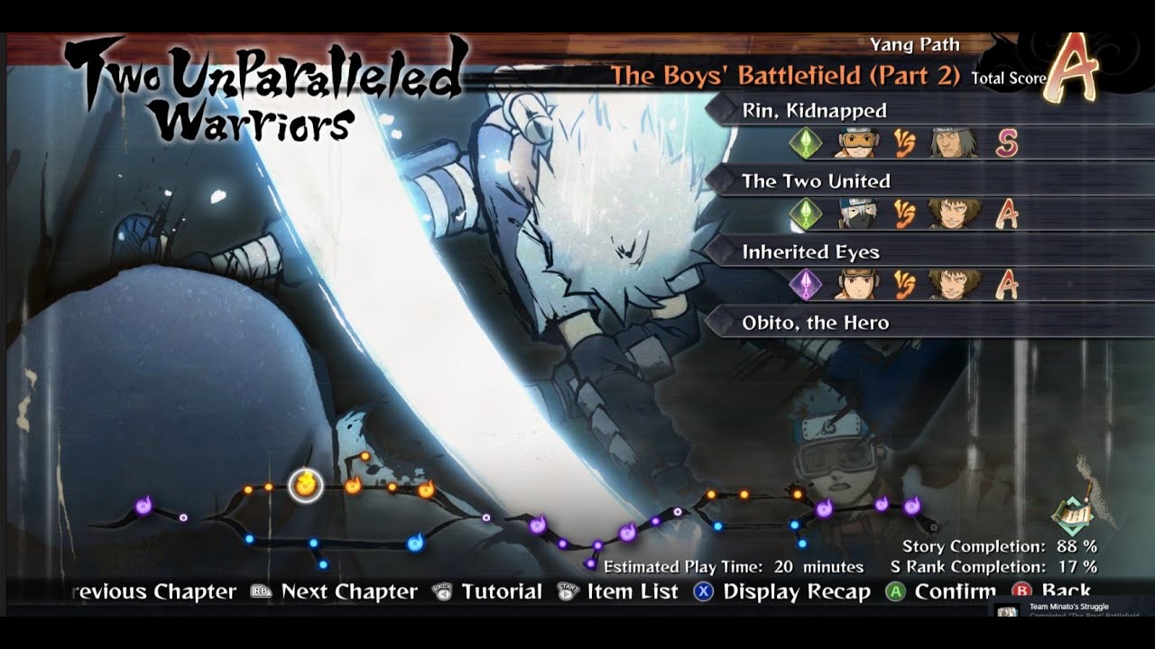 Naruto storm 4: The boy battle (1 - 2) - YouTube