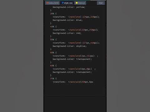 🌟 Endless Star Animation: Create a Mesmerizing Night Sky Effect with HTML & CSS 🌠 #coding # ...