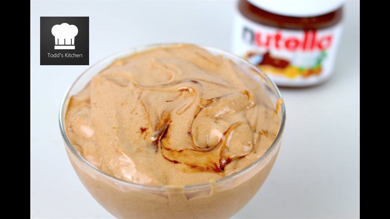 2 Ingredient Nutella Ice Cream - YouTube