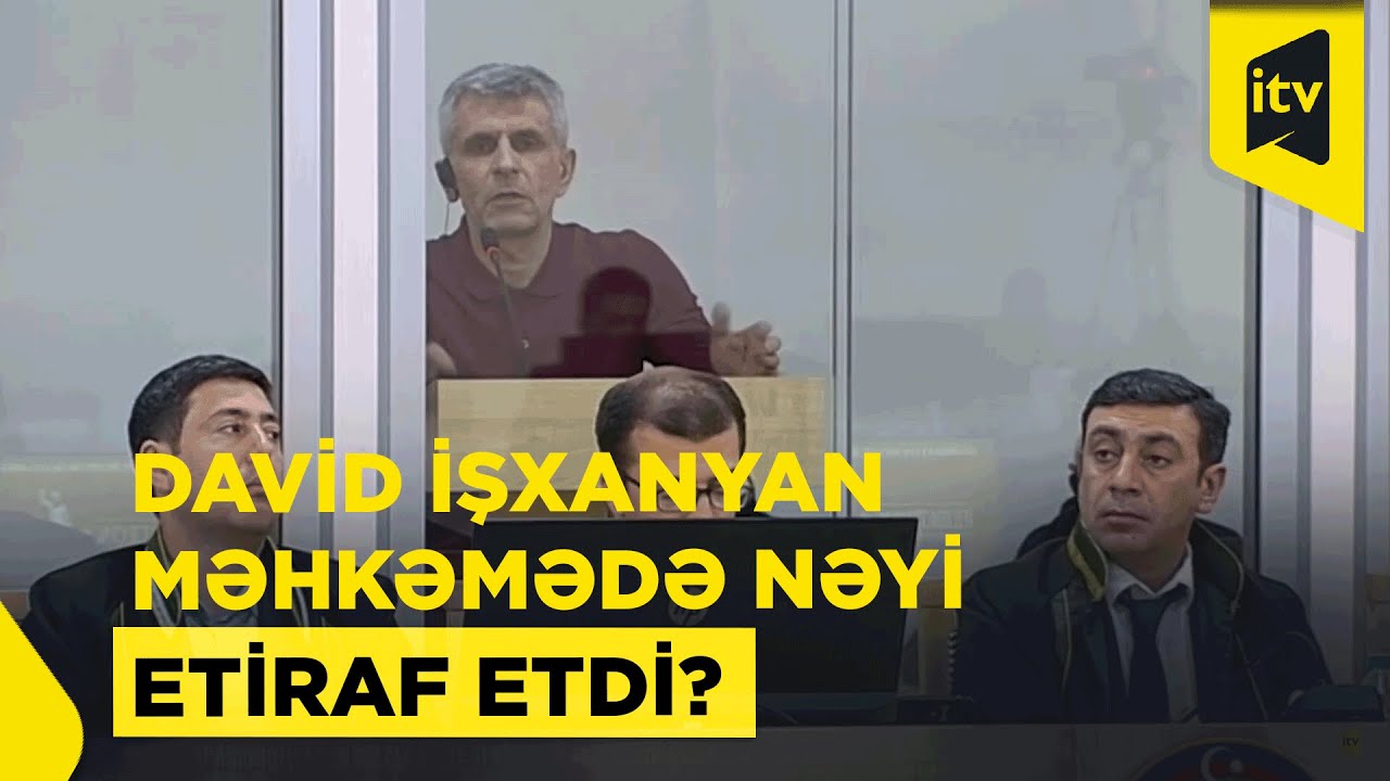 David İşxanyan Xankəndidə hoteldə tapılan silah-sursatdan danışdı - YouTube
