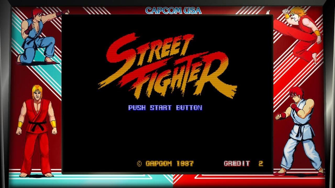 Street Fighter- Ryu (Arcade/1987) 4K 60FPS - YouTube