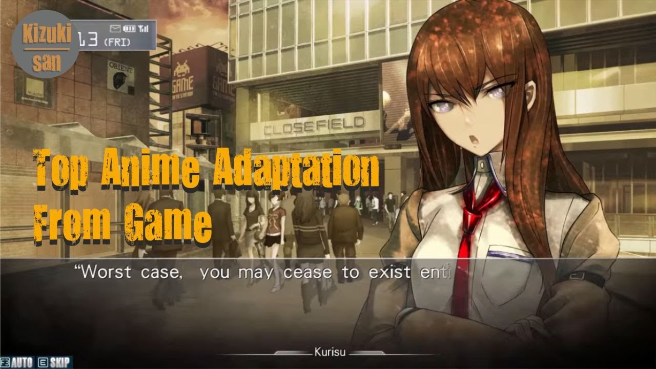 Top 10 Anime Adapted From Game - YouTube