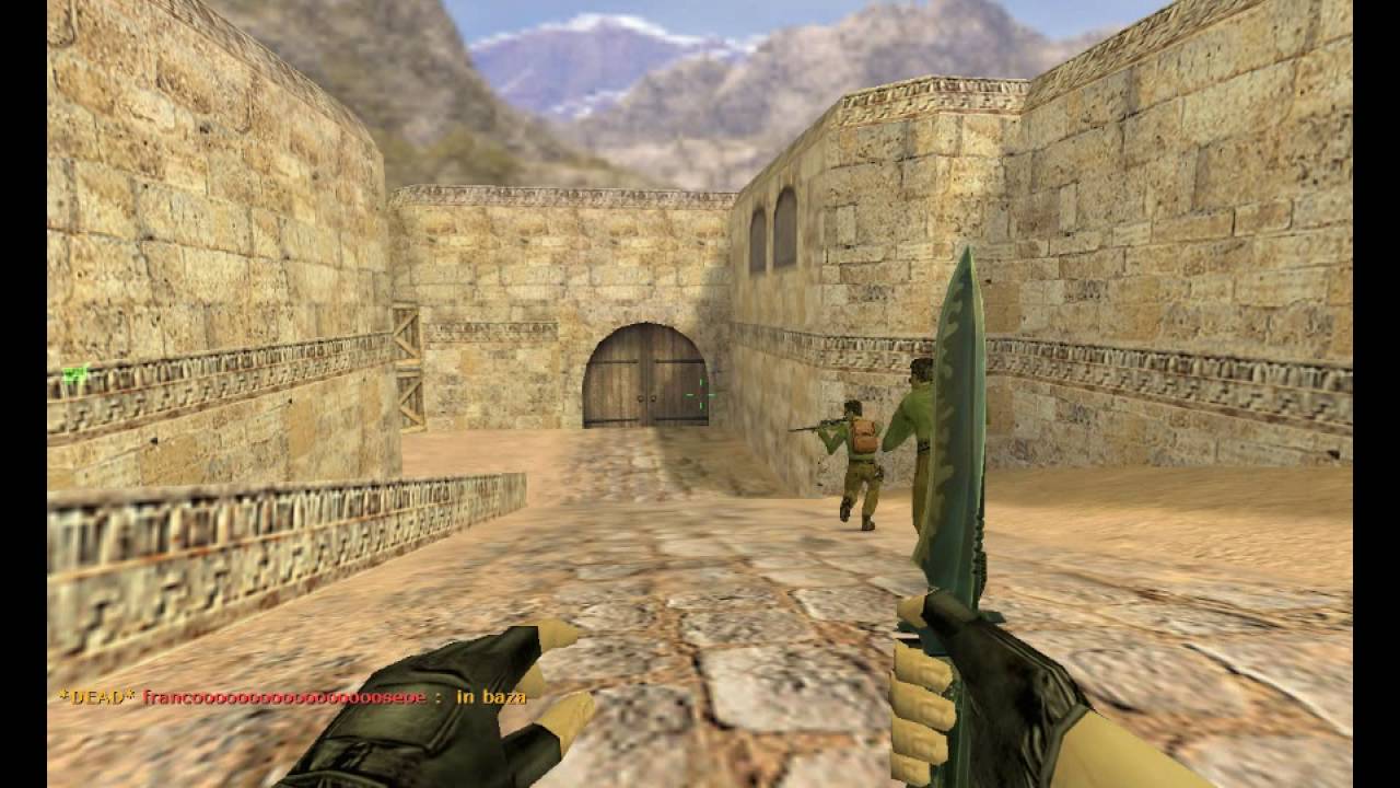 Counter Strike 1.6 gameplay(Dust 2 2x2)map - YouTube