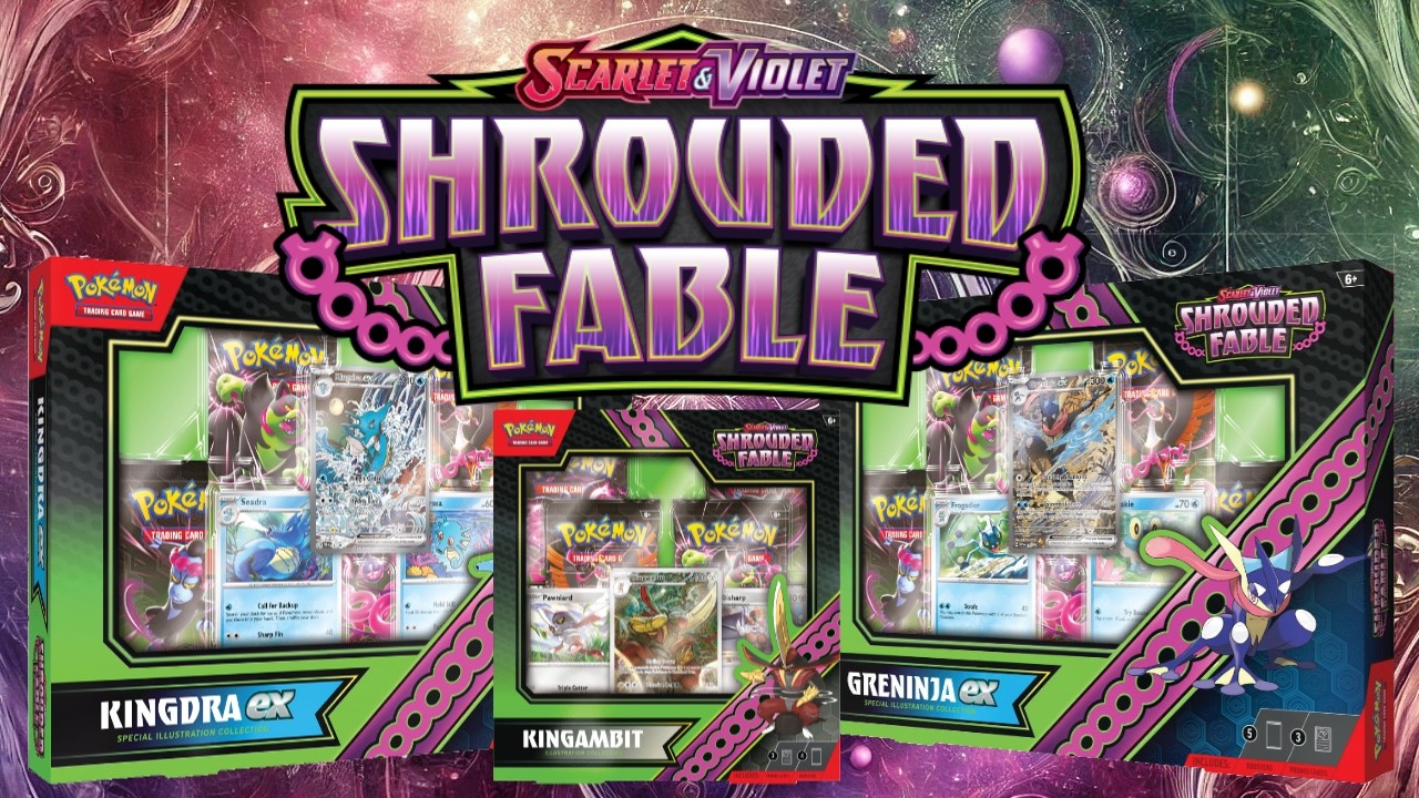 New Scarlet & Violet: Shrouded Fable Box Openings! - YouTube