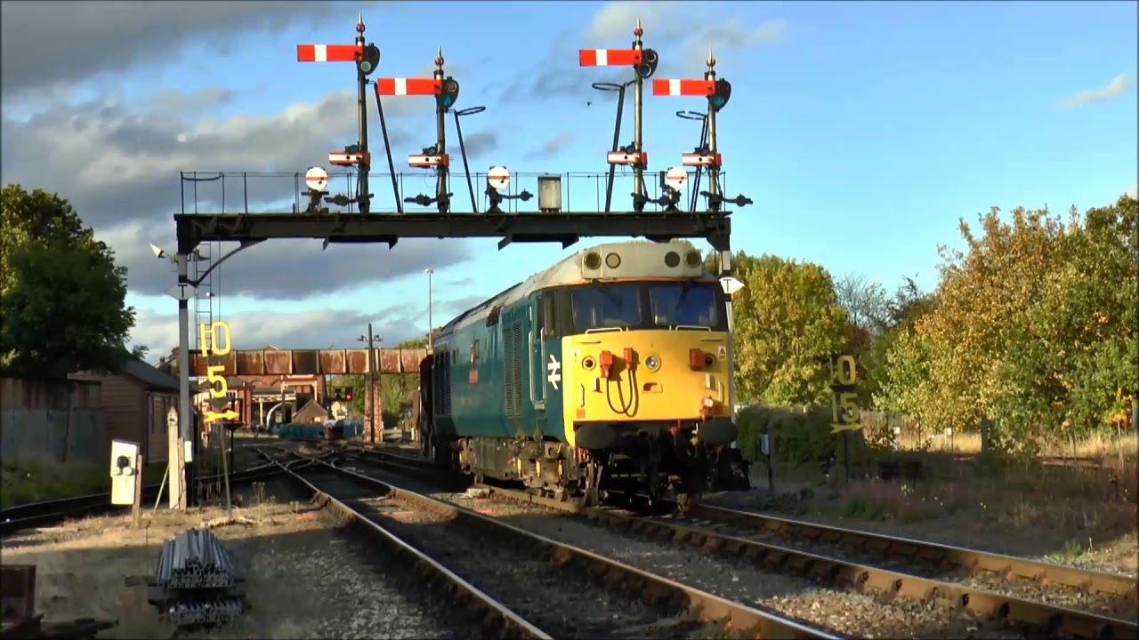 Class 50 Celebration Depot Visit at Kidderminster. 03.10.18 - YouTube