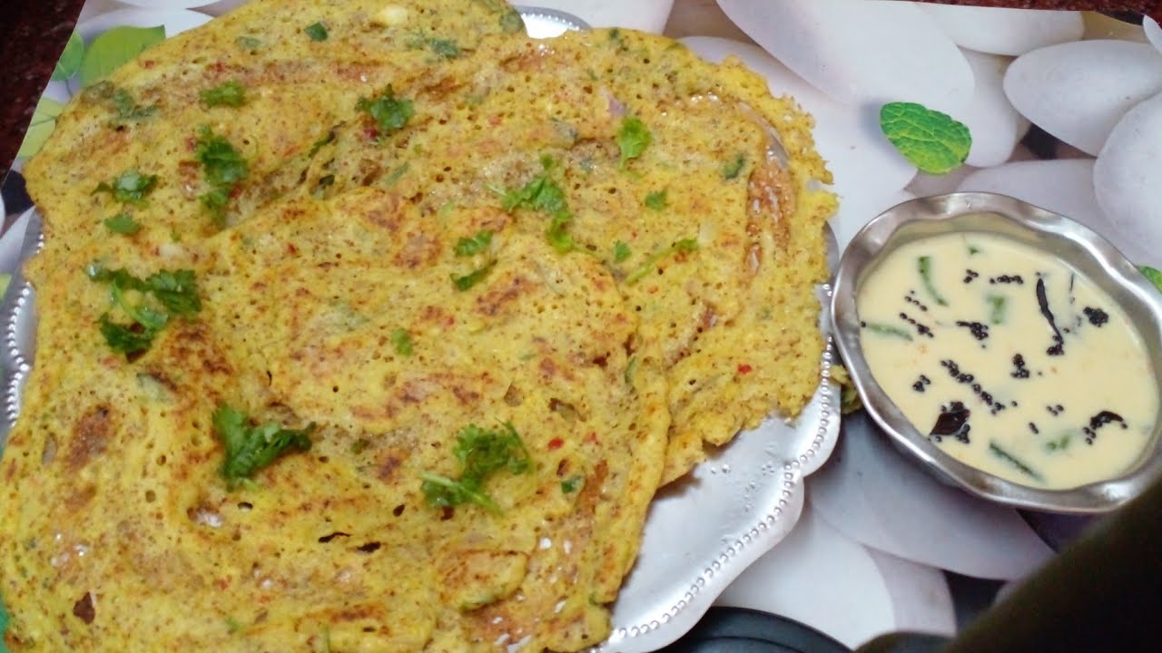 multi grain adai dosai / morning tiffin recipe - YouTube