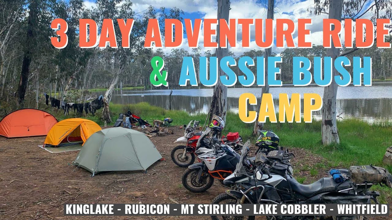 3 Day Adventure Ride & Aussie Bush Camp - YouTube