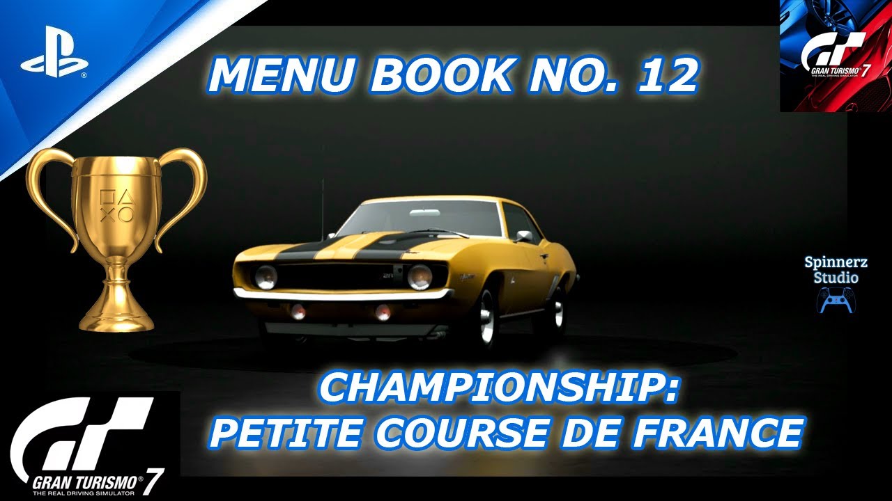 Gran Turismo 7 Cafe Menu Book No. 12 Championship: Petite Course de ...