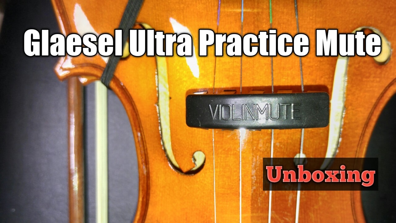 Glaseal Ultra Violin Mute + Suprsavr Violin Care Kit // Unboxing - YouTube