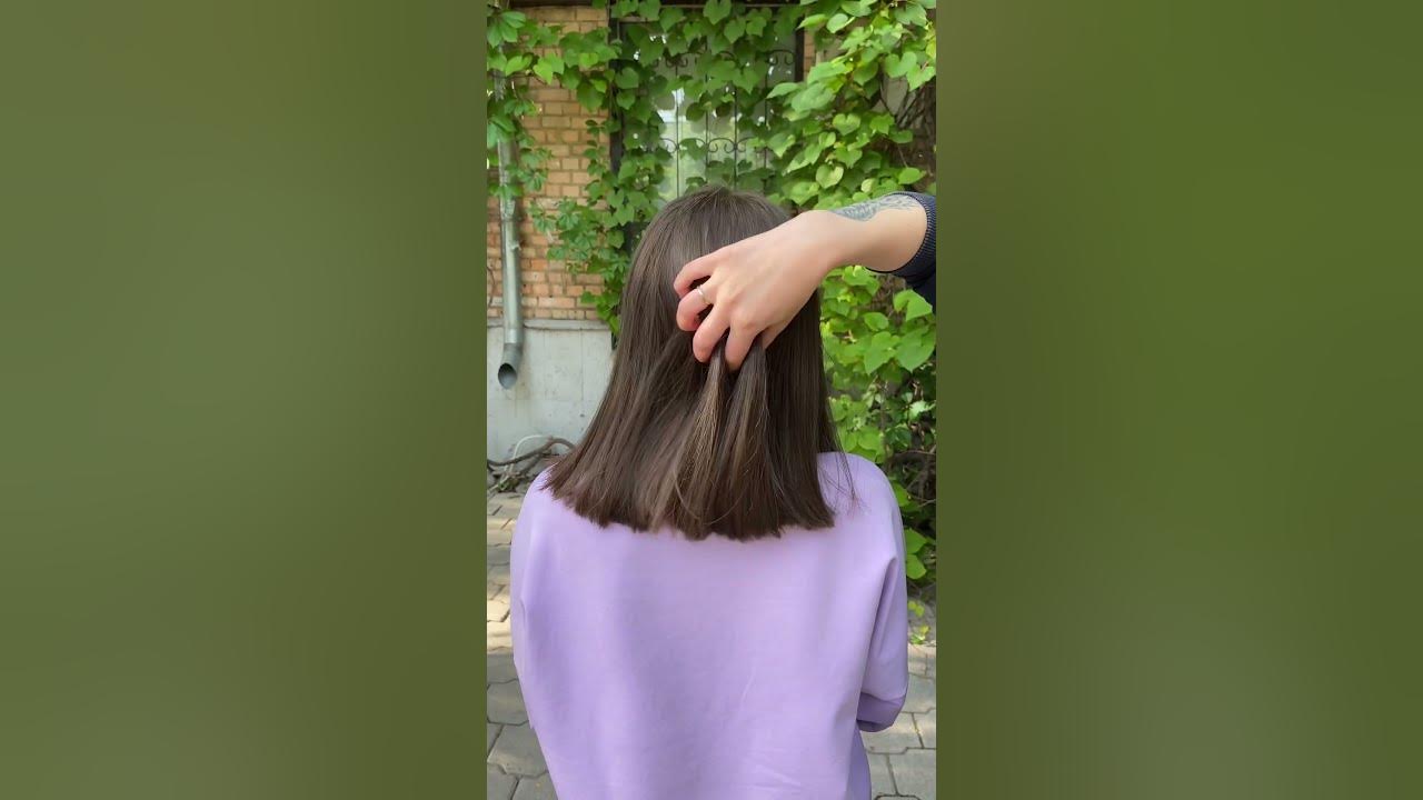 Скрытое окрашивание для юной красавицы 😍 - YouTube