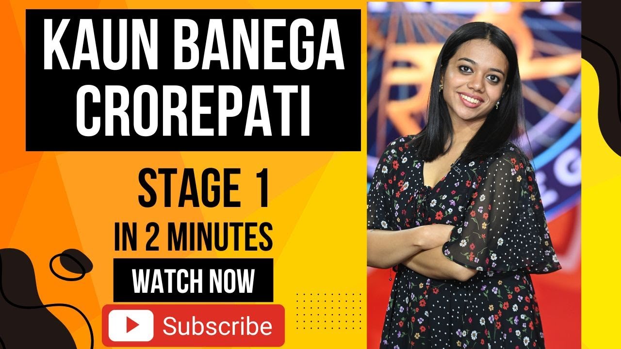 STAGE 1 of KBC process 🔥 #kaunbanegacrorepati #youtubevideos #trending ...