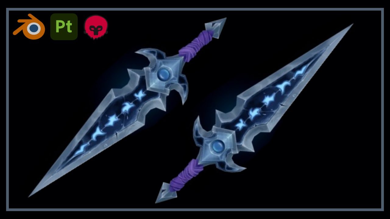 Ice Crown Dagger Model | Showcase - YouTube