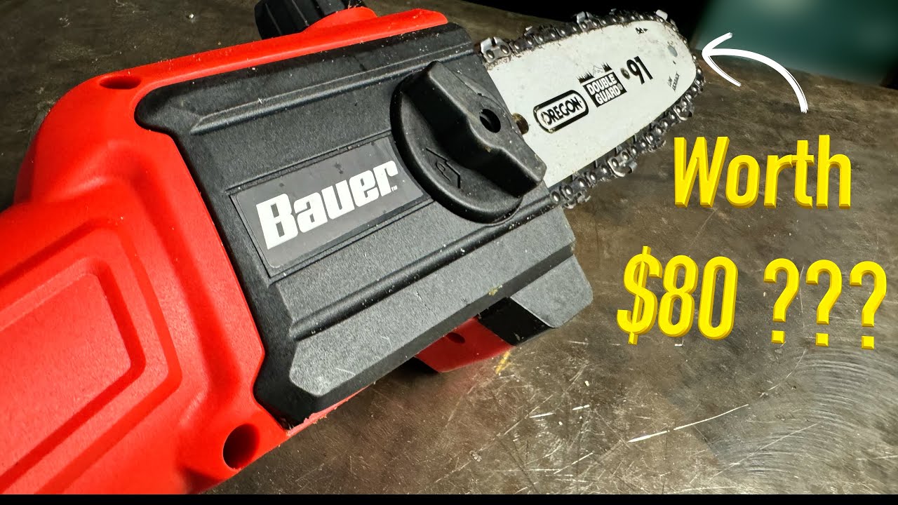 A Cut Above The Rest | Bauer 20v Pole Saw Review - YouTube