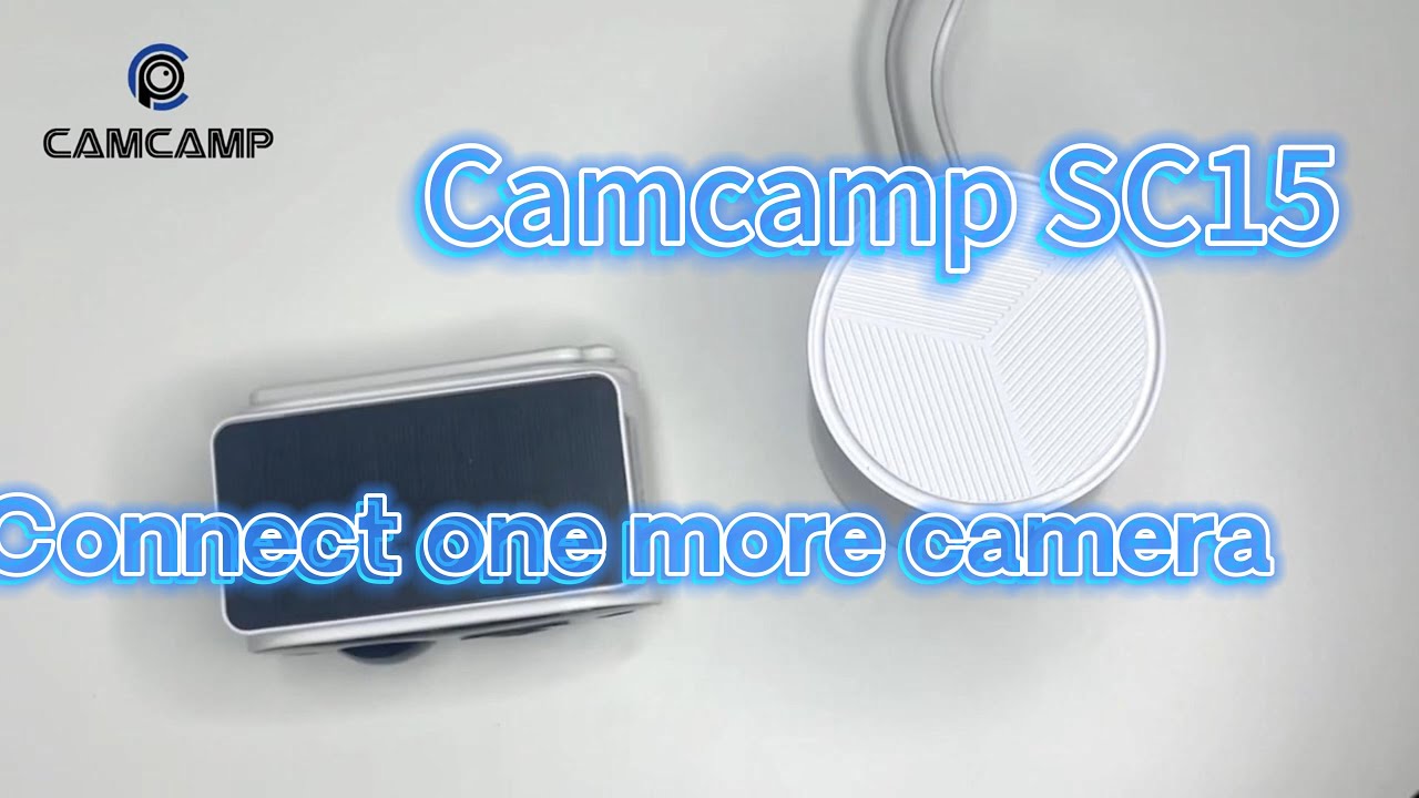 Camcamp SC15 security camera, how to connect one more camera - YouTube