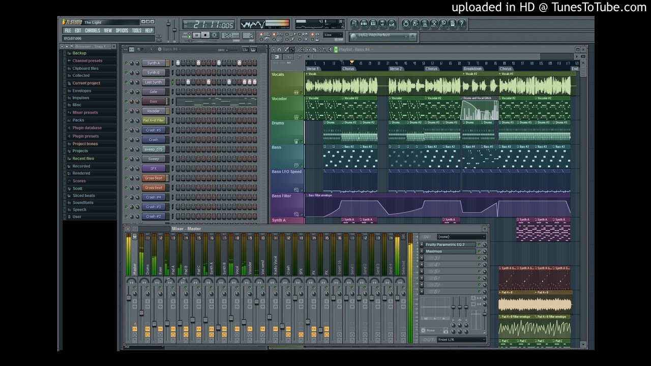 Fl Studio 10 - The legend Trap Beat - YouTube
